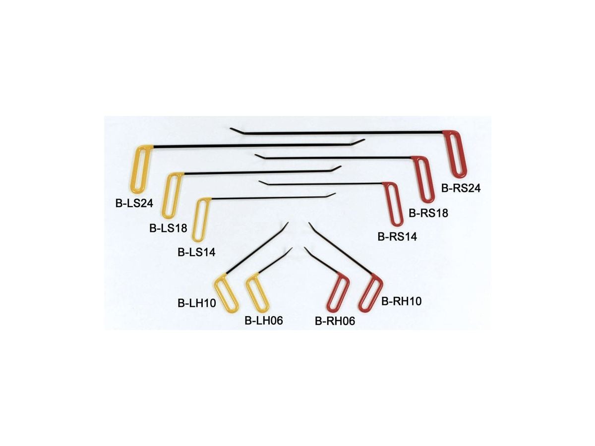 10pc Straight Brace Tool Set | Dentcraft Tools