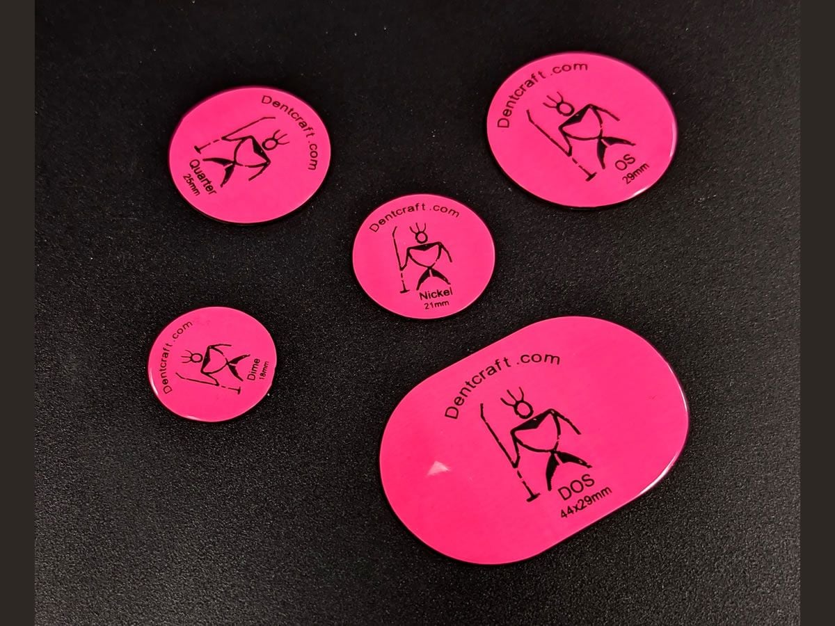 Magnets for Dent Repair Estimation - Dent Magnets - Hot Pink - 5pc ...