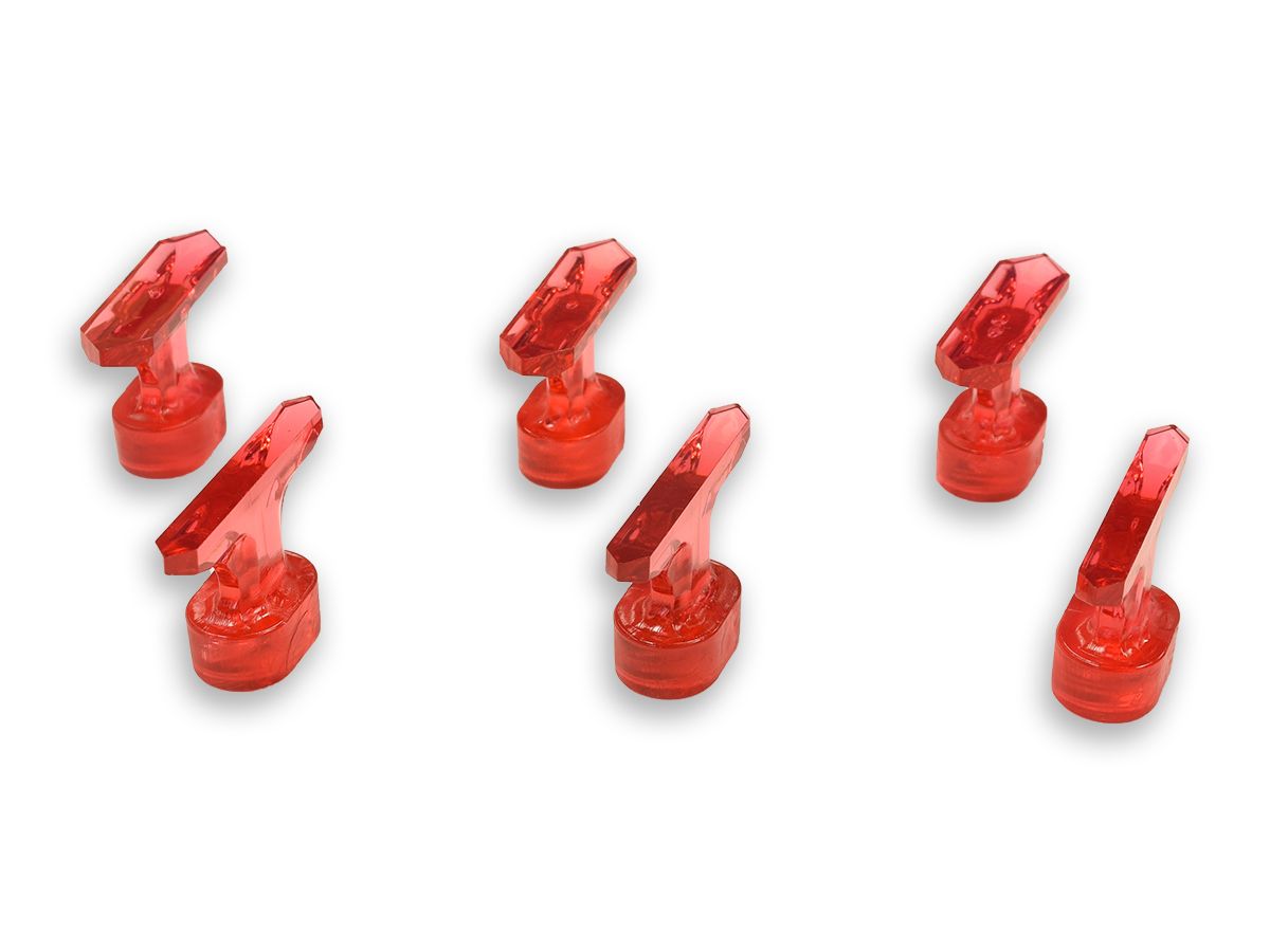 This is a variety 6 pack of Dentless Crease Tabs | Dentcraft Tools